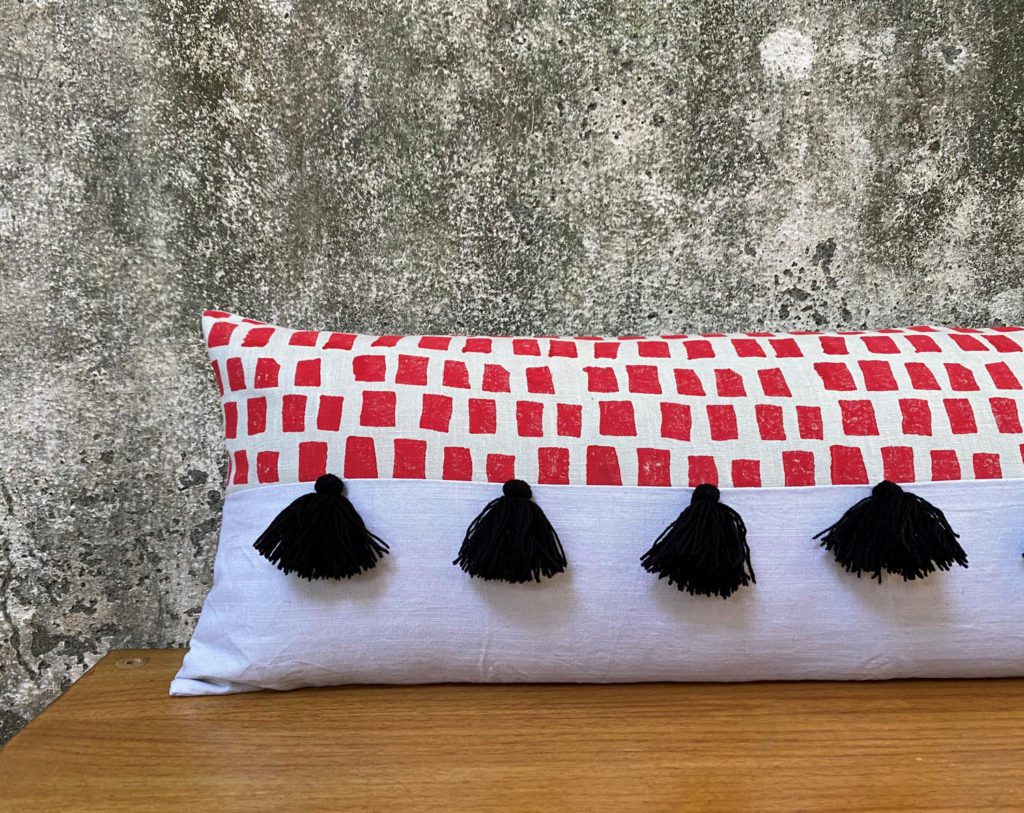 Red Scarpa Lumbar Cushion - FlawDesign